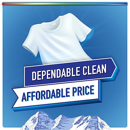 Purex 4-in-1 Laundry Detergent Pacs, Mountain Breeze, 70 Count + Purex Crystals in-Wash Fragrance and Scent Booster, Fresh Vibes, 21 Ounce, 4 Count