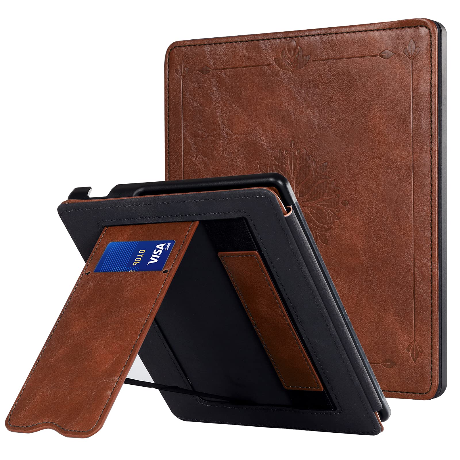 CoBak Case for Kindle Paperwhite - Premium PU Leather Cover with Auto Sleep Wake Feature - Compatible with Kindle Paperwhite Signature Edition and Kindle Paperwhite 11th Generation 2021 Released