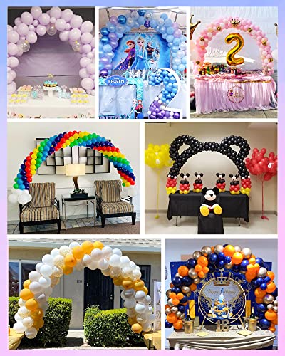 YALLOVE Table Balloon Arch Kit, 12FT Balloon Garland Stand for Party Decoration