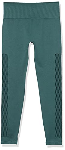 Core 10 Women's Seamless High-Waist 7/8 Crop Yoga Legging, Pine, Small