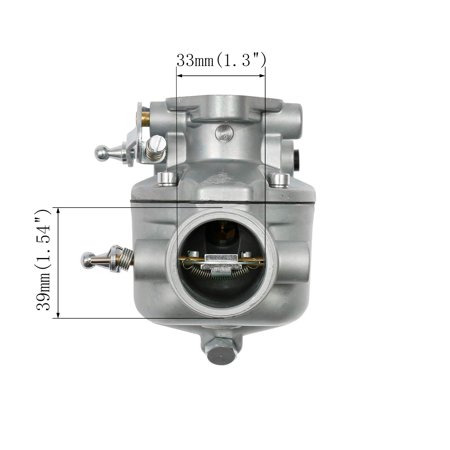 Carburetor Marvel Schebler Carb with Gasket Bolts | for 1939-1952 Ford 2N 8N 9N Tractor | Replace# 8N9510C, 9N9510A, B3NN9510A, TSX241A, TSX33