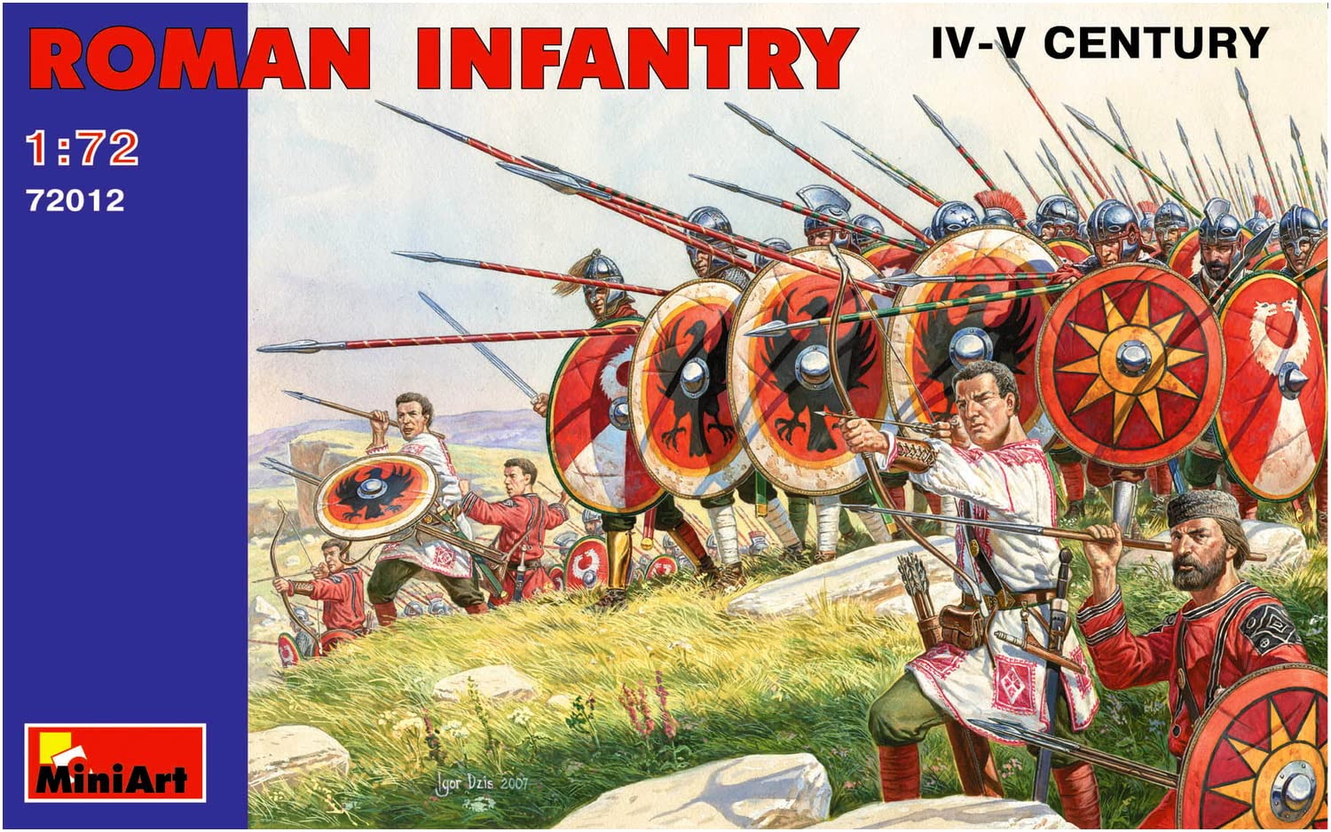 Mini Art Plastics Roman Infantry. IV-V Century