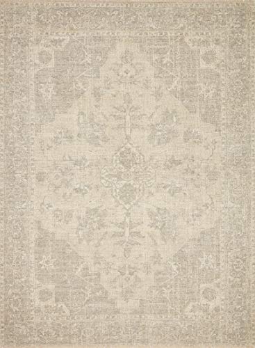 Loloi Priya Ivory/Grey 7'-9" x 9'-9" Area Rug