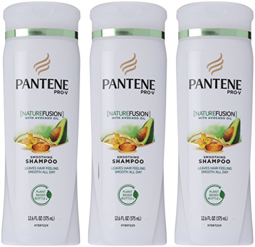 Pantene Pro-V Nature Fusion Smooth Vitality Shampoo, 12.6-FL OZs (Pack of 3)
