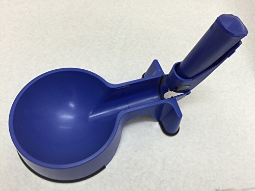 The Easy-Clean Auto-Fill Water Bowl with (5-Foot) Long Stainless Steel Hose, 32 ounces,Blue