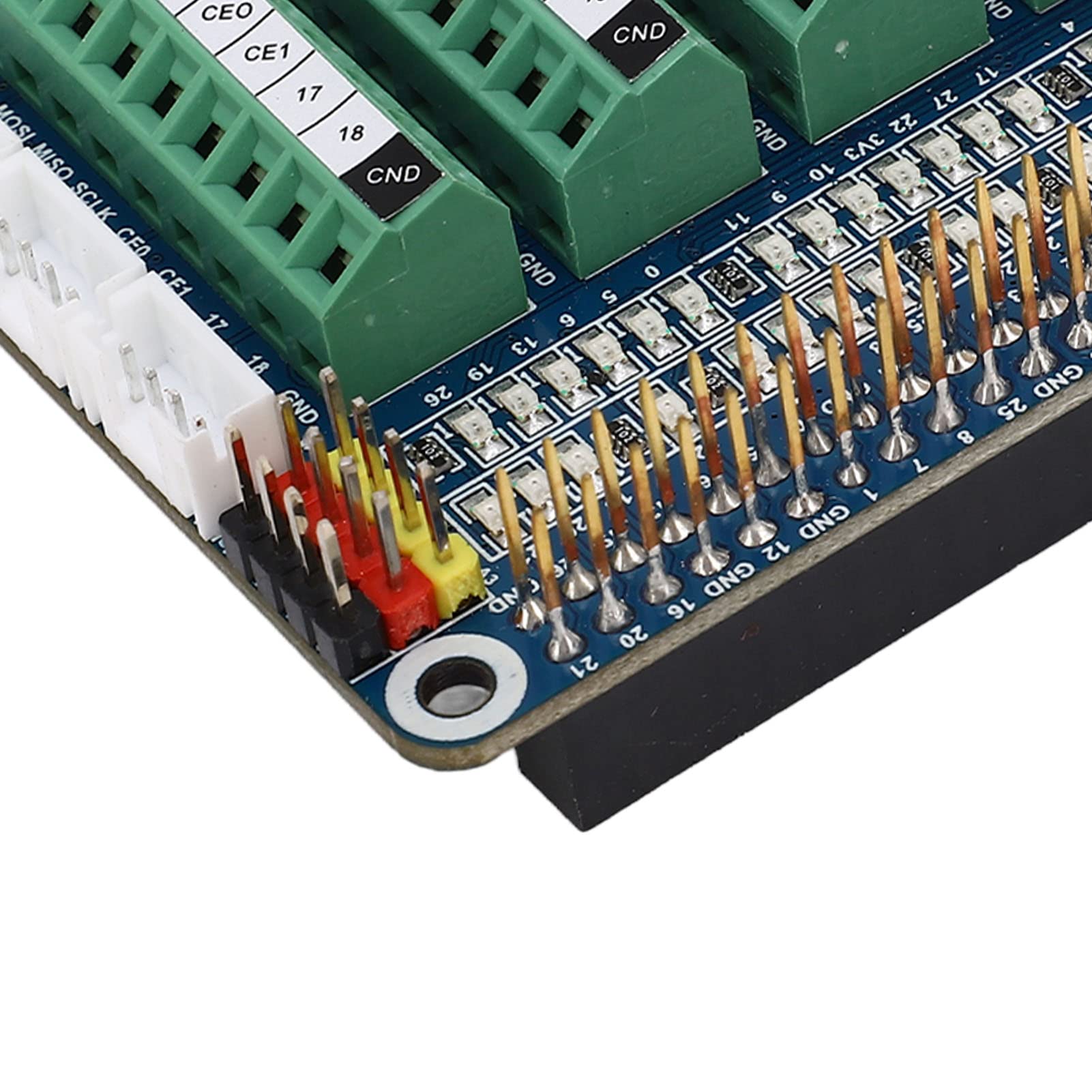 Development Board, Compact Size Sensor Expansion Board. Excellent PCB LED GPIO IO Port for 4B 3B CM4