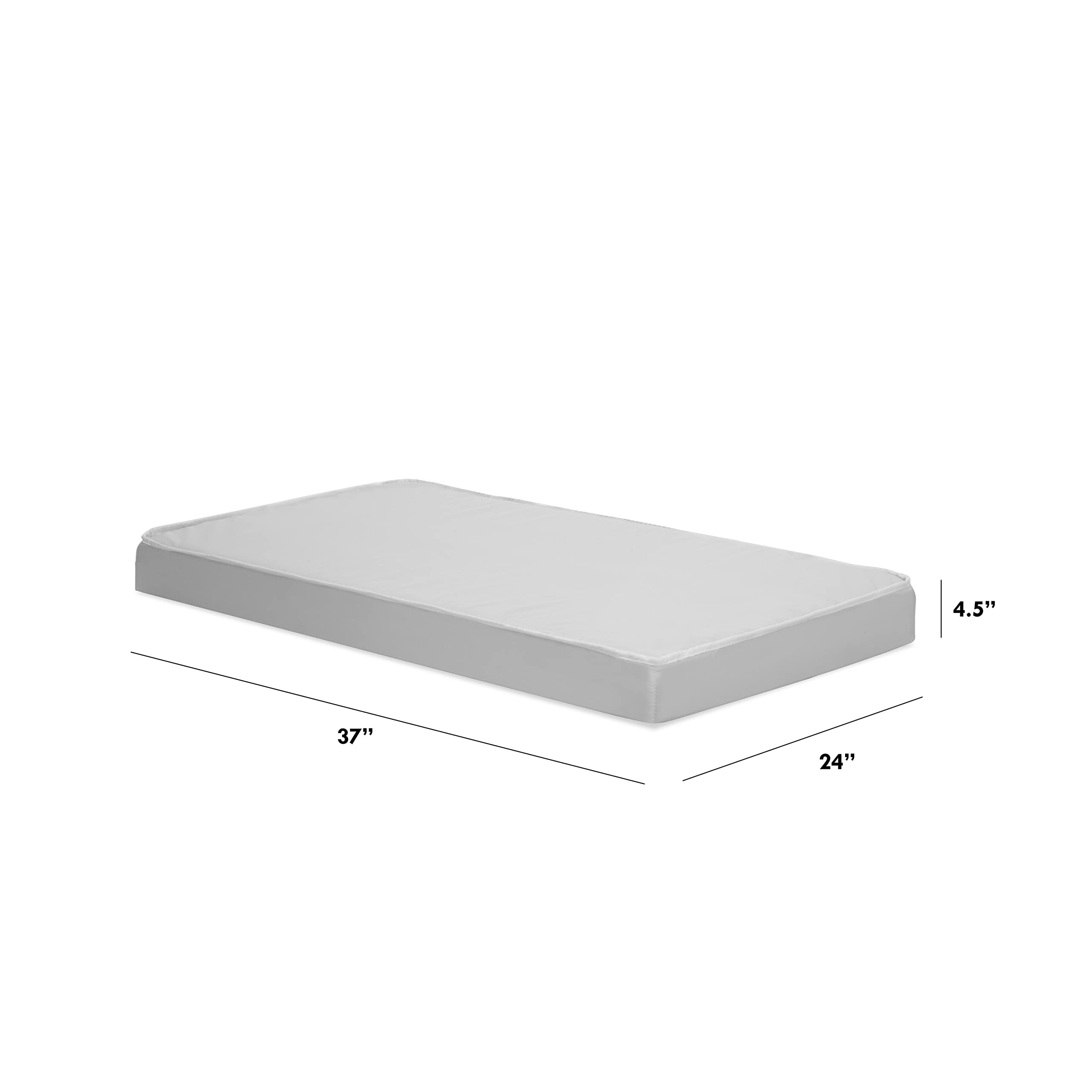 DaVinci Complete Slumber MINI Crib Mattress, Firm support, Lightweight, Waterproof, Greenguard Gold Certified