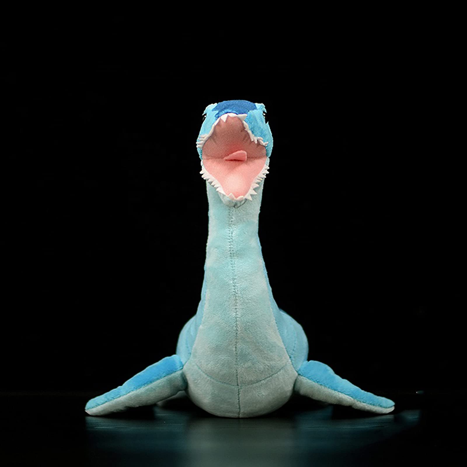 ZHONGXIN MADE Simulation Plesiosaurus Dinosaur Stuffed Plush Toy- 16inch Blue Dinosaur Tyrannosaurus Rex Plushie, Figurines Stuffed Model Toys Soft,Gifts for Kids (Plesiosaurus)