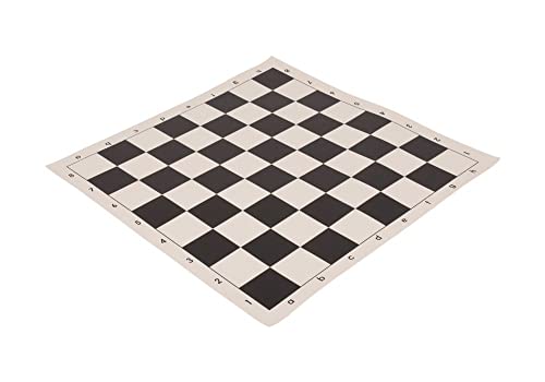The House of Staunton Regulation Vinyl Tournament Chess Board - 2.375" (Black)