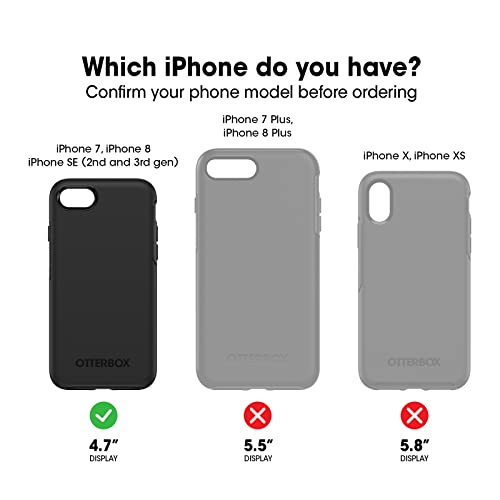 OtterBox iPhone SE 3rd & 2nd Gen, iPhone 8 & iPhone 7 (not compatible with Plus sized models) Defender Series Case - BIG SUR, rugged & durable, with port protection, includes holster clip kickstand