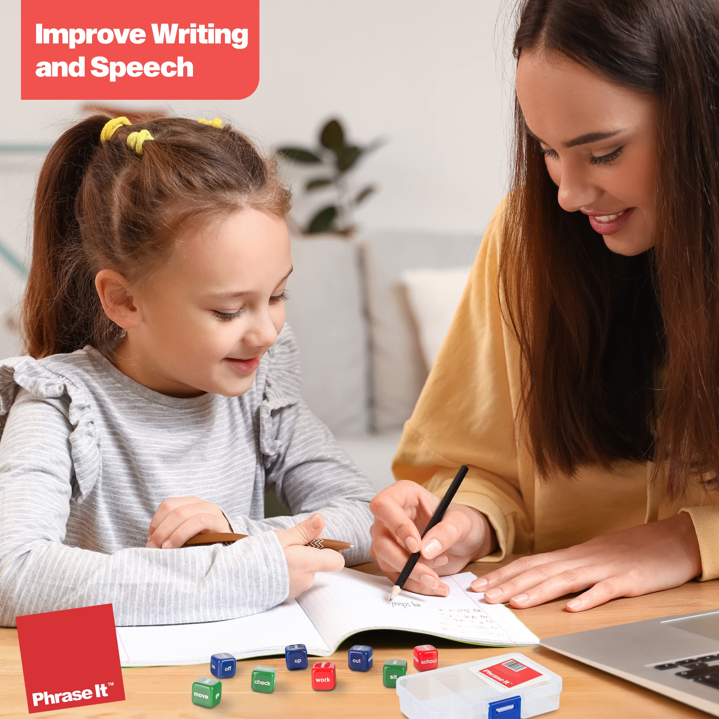 Phrase It ESL English Grammar Dice Game for Teachers and Students