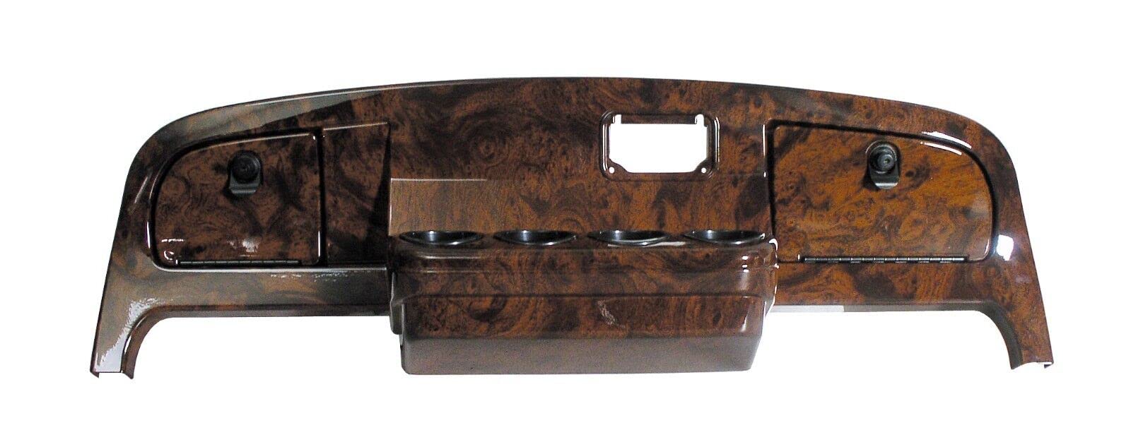 Buggies Unlimited EZGO TXT Golf Cart Woodgrain Dash Cover Assembly with Locking Doors | Compatible with TXT (94-13) & Medalist (94-96) Models