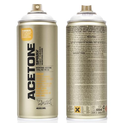 Montana Cans Montana TECH 400 ml Acetone Spray Paint, 1 count (pack of 1)
