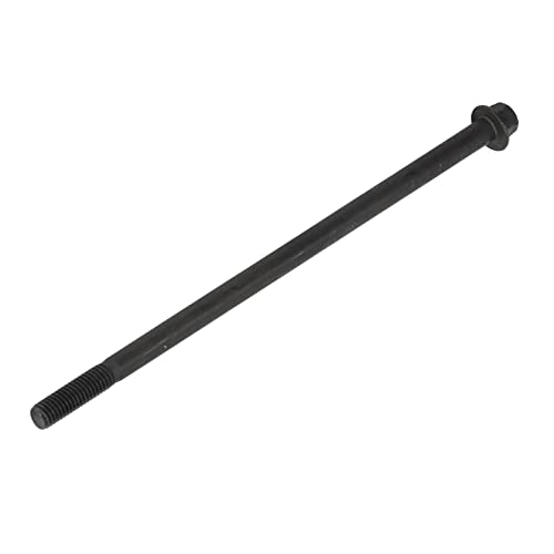 Flange Bolt, M8x180 20pcs Clear Thread Carbon Steel Long Flange Bolt Wide Application Sturdy Structure for Equipment