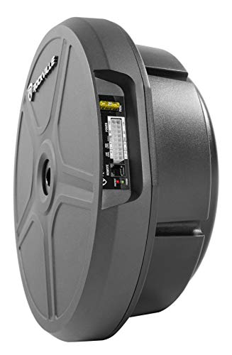 Rockville RockGhost Active Powered 8" Hidden Car Subwoofer Sub For 15"/16"/17" Full Size Spare Tire