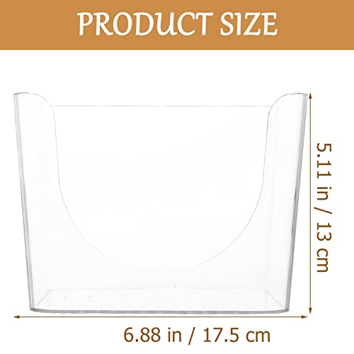 Ipetboom Hedgehog Supplies Hamster Sand Bath Box Acrylic Clear Hamsters Sand Bath Shower Toilet Square Digging Sand Container for Mice Hedgehog Squirrel Gerbils Hamster Accessories