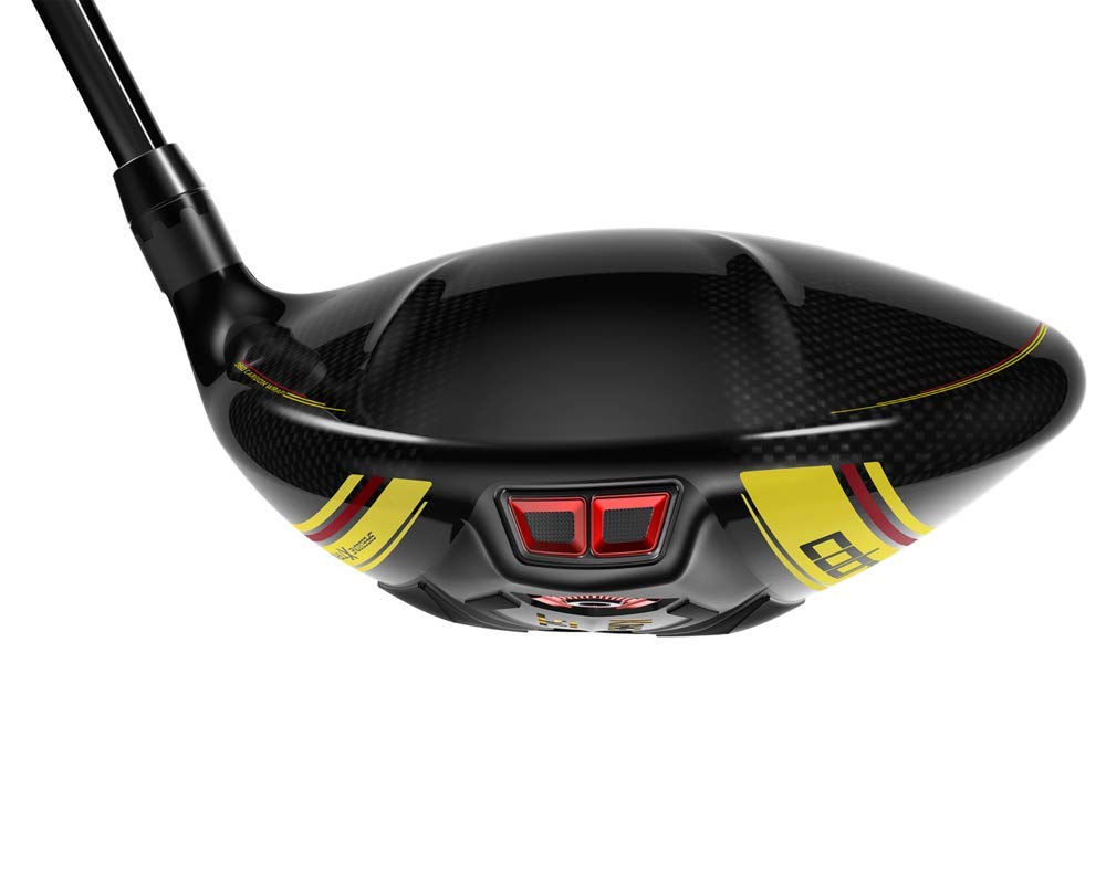 Cobra Golf 2020 Speedzone Extreme Driver Black-Yellow (Men's, Right Hand, Project X Hzrdus Smoke Yellow 60, Stiff Flex 6.0, 9.0)