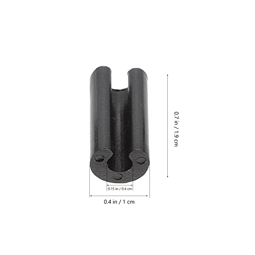 DOITOOL 100Pcs Rubber Feet for Sink Grid, Sink Protectors for Kitchen Sink, Kitchen Sink Wire Rack Feet Replacement Protector Parts for Kitchen Rack (Black)