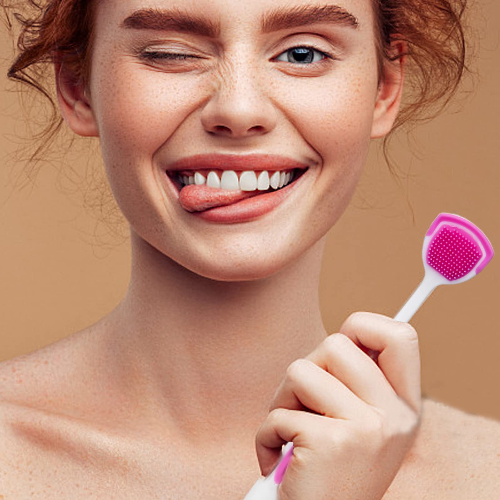 defutay Tongue Scraper Cleaner - 100% BPA Free Tongue Scrapers - Oral Scrapers Premium Sweeper Sets - Eliminate Bad Breath - Easy to Use