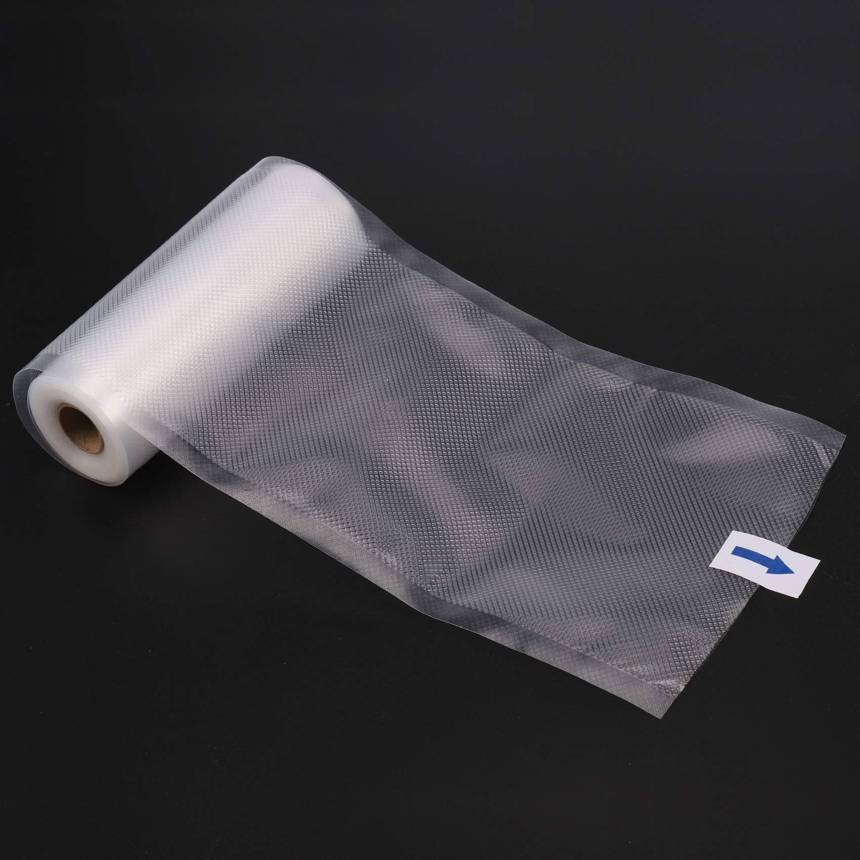 Geynutaly Textured Sealer Sous Vide Saver Roll Vacuum Bags Kitchen Storage Food - 15x500cm