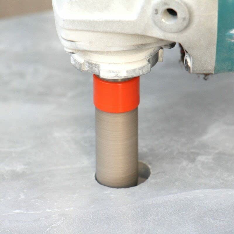 Diamond Beveling Chamfer Enlarge Bit 3/16" to 1-1/2" and 20mm (3/4") 25mm 1 Inch Diamond Flat end and Ball end Finger Milling Bit for Granite Marble Porcelain Stone Holes Trimming Countersink Drill