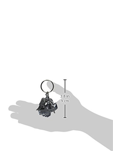 Cathedral Art (Abbey & CA Gift Never Drive Faster Decorative Key Ring, 4-Inch, One Size, Multi