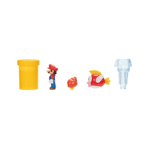 Redcolorful Nintendo 2.5" Sparkling Waters Diorama Set