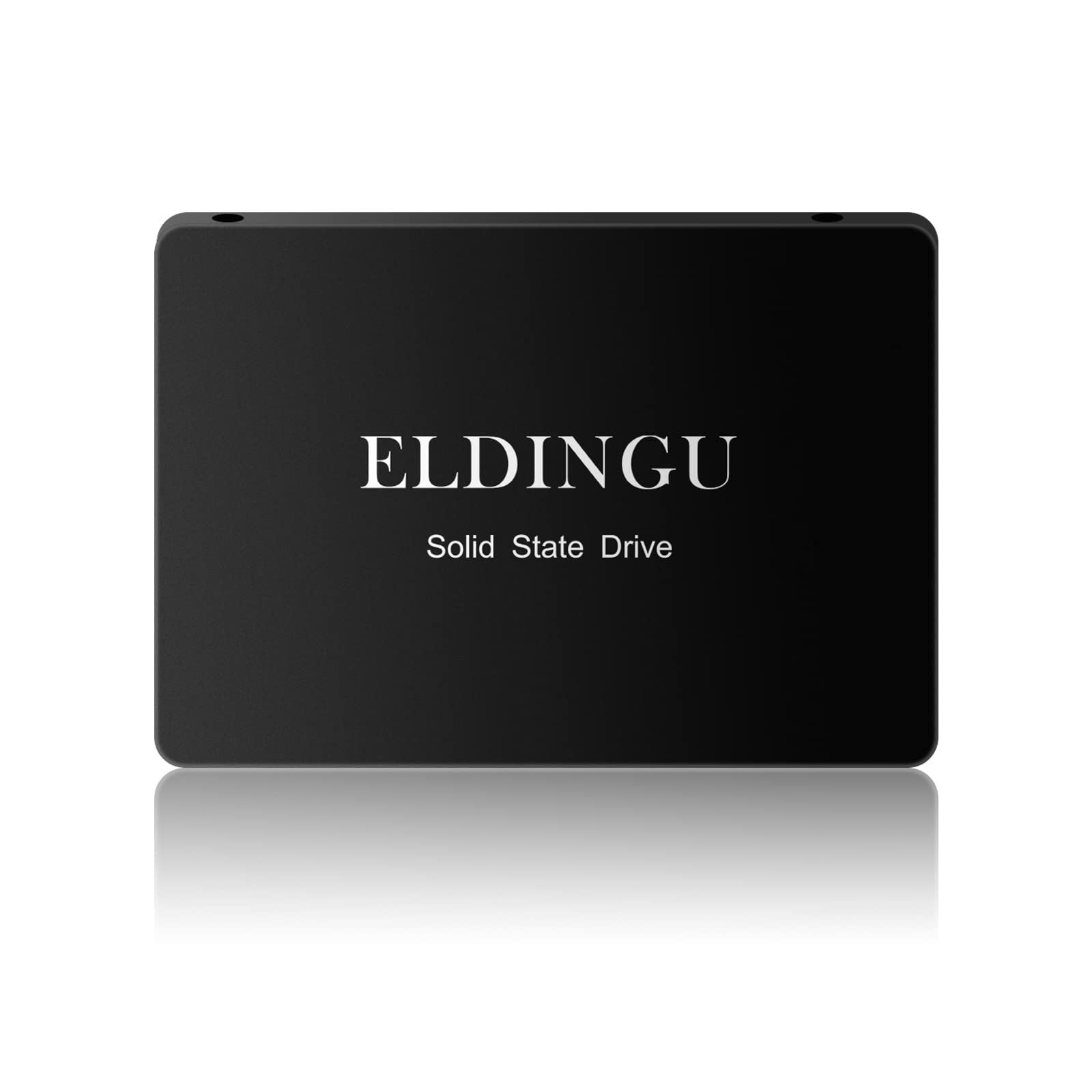 Eldingu SSD 256GB 2.5″ SATA III 6Gb/s 3D NAND Internal Solid State Drive with Sata Cable Up to 520Mb/s for Laptop and Pc H660 (Black 256gb)
