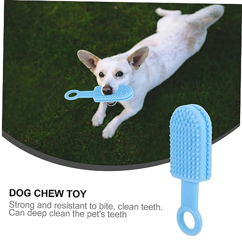 Housoutil Teething Toy Pet Teething Toys TPR Pet Dog Dental Stick Puppy Teething Toys