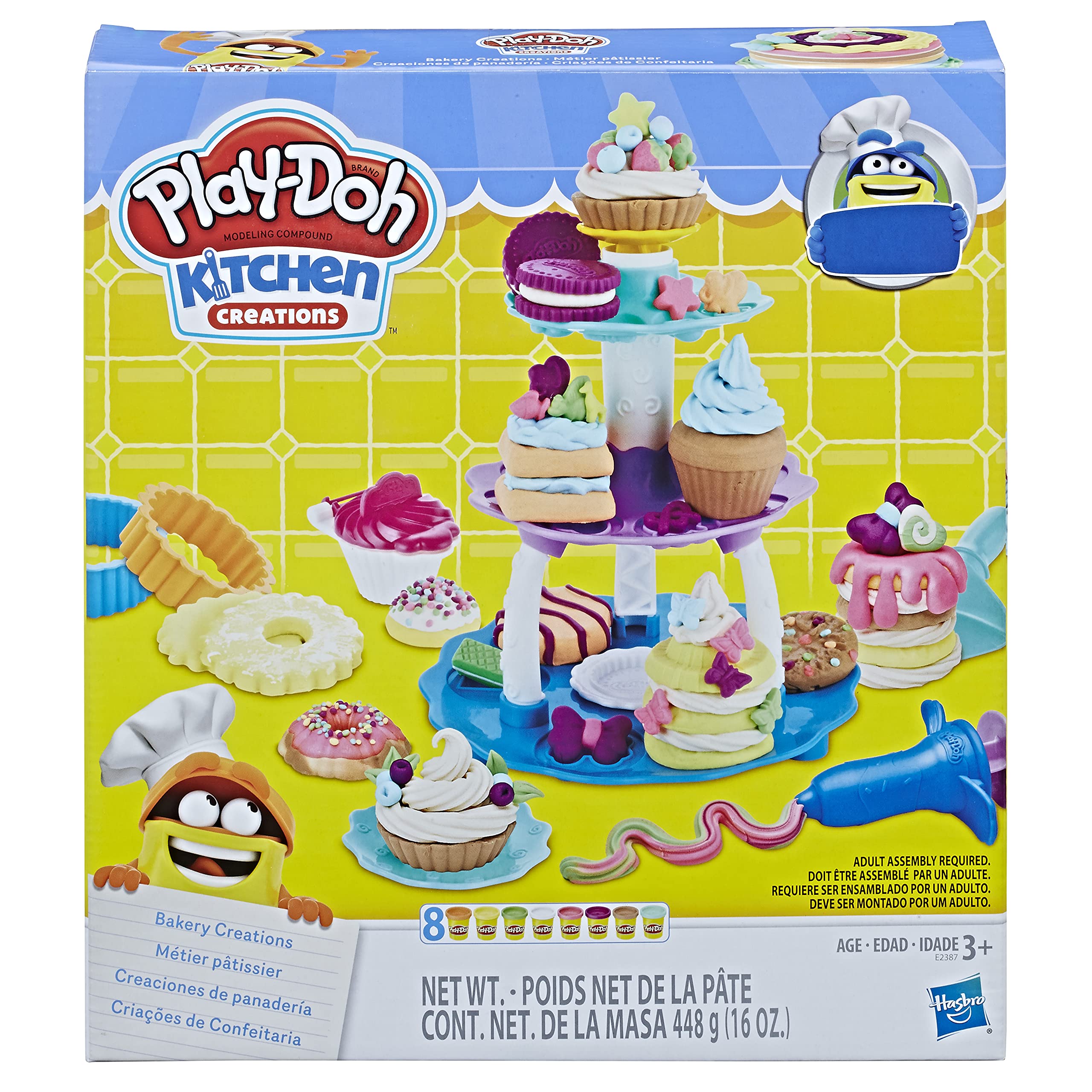 Play-Doh Bakery Creations Dough Art, Brown (Amazon Exclusive)
