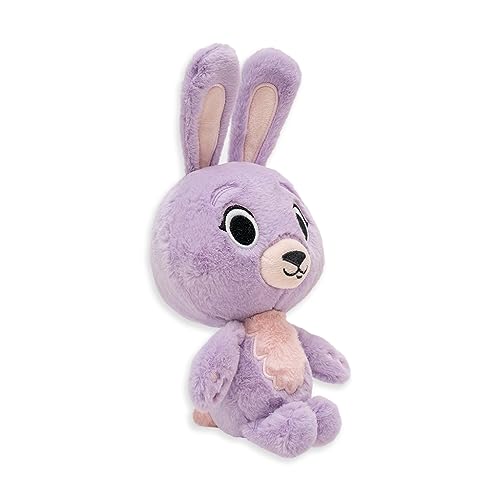 Listener Kids Scarlett The Bunny Plush | 8.5" Soft, Pink, Purple, Stuffed Animal Toy