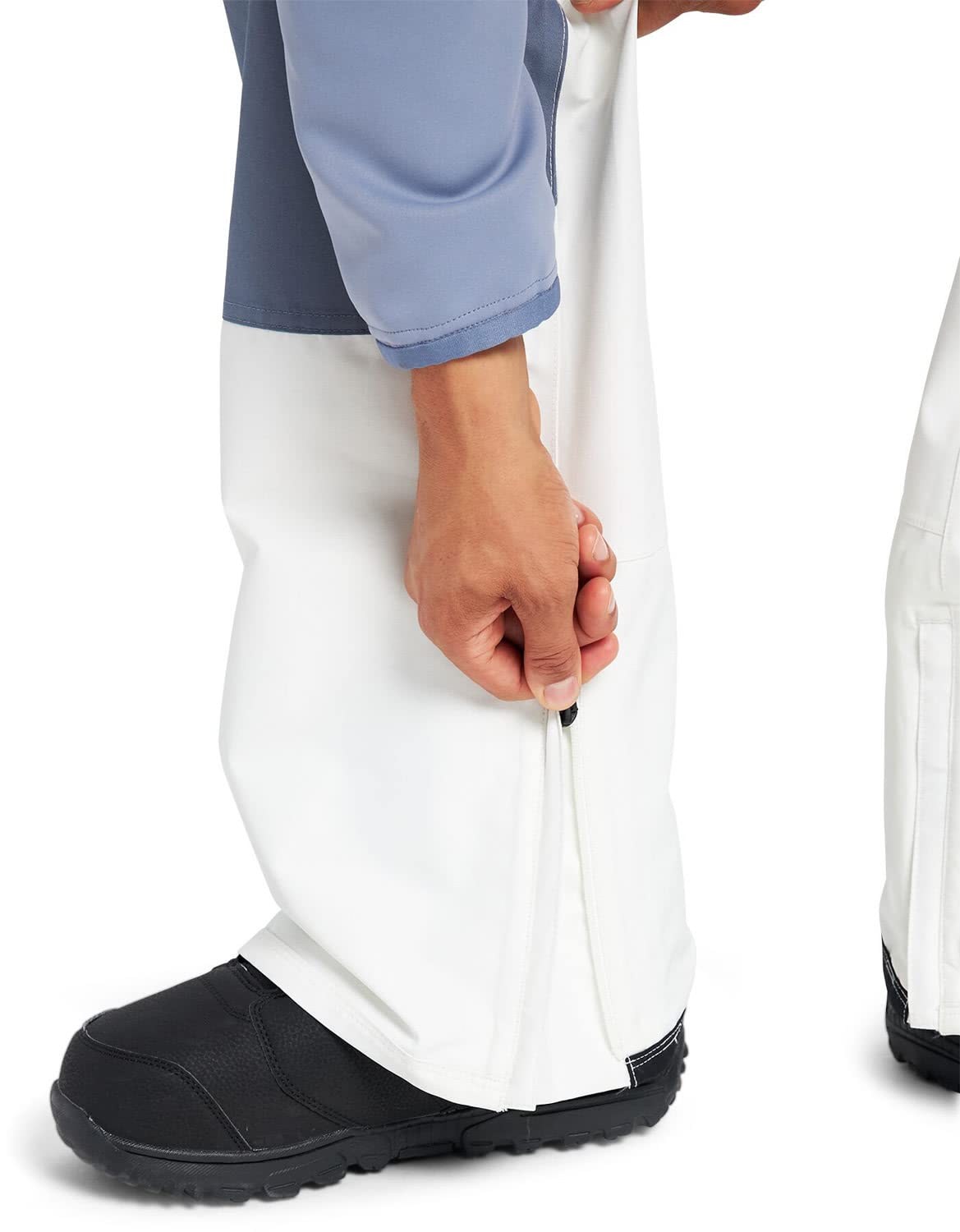 Burton Men's Standard Gore‑TEX Reserve Bib Pant, White, Large