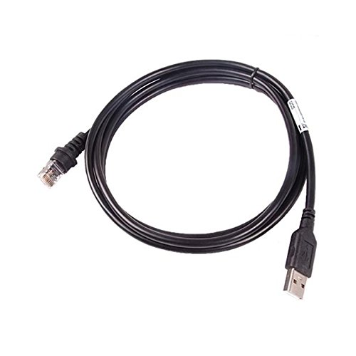 MS7120 USB Cable for Honeywell Metrologic MS7120 MS9540 MS5145 Barcode Scanner Compatible 10 FT