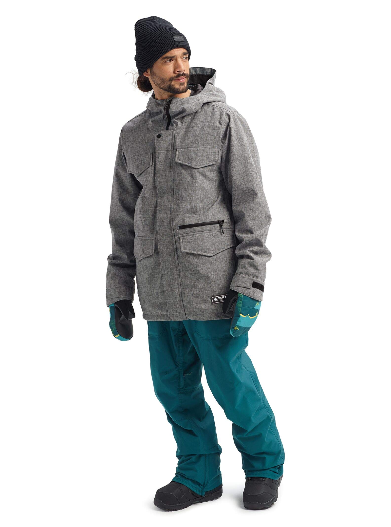 Burton Mens Covert Jacket, Bog Heather New, Large