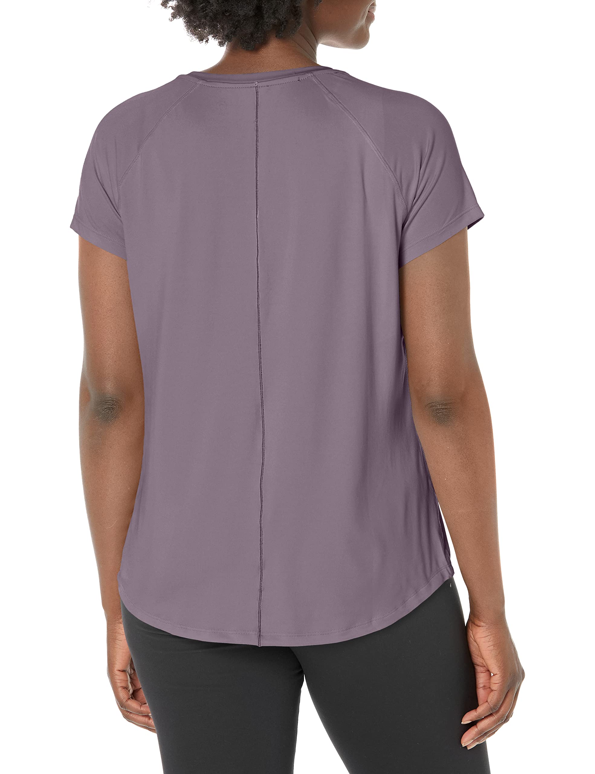 C9 Champion Women's Soft Tech Tee, Mauve Mist Purple, Large