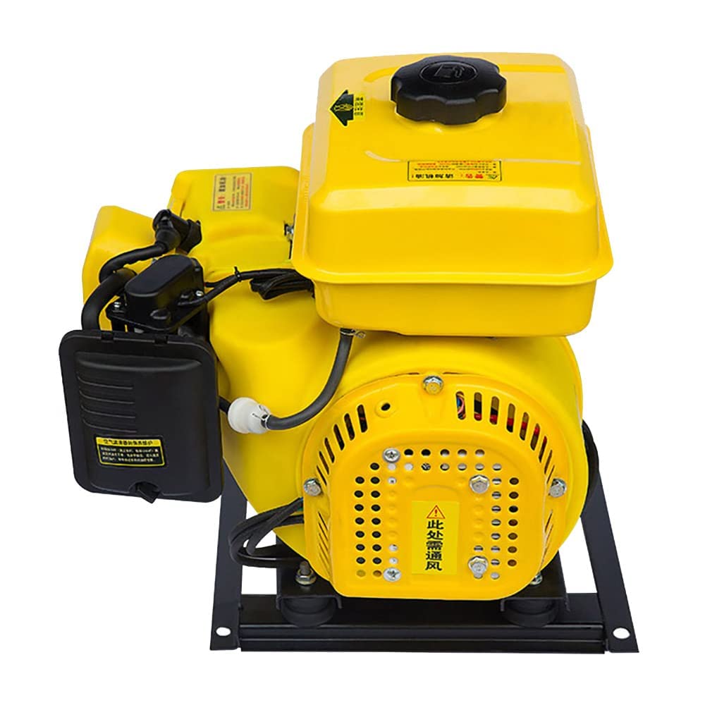 Electric Vehicle Gasoline Generator, Range Extender Electric Start Automatic Frequency Conversion Electric Tricycle Generator 5KW (72V, Integrated Tank)