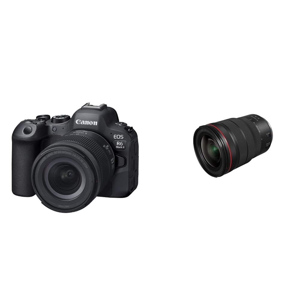 Canon EOS R6 Mark II RF24-105mm F4-7.1 is STM KIT with Rf 15-35mm F2.8 L is USM
