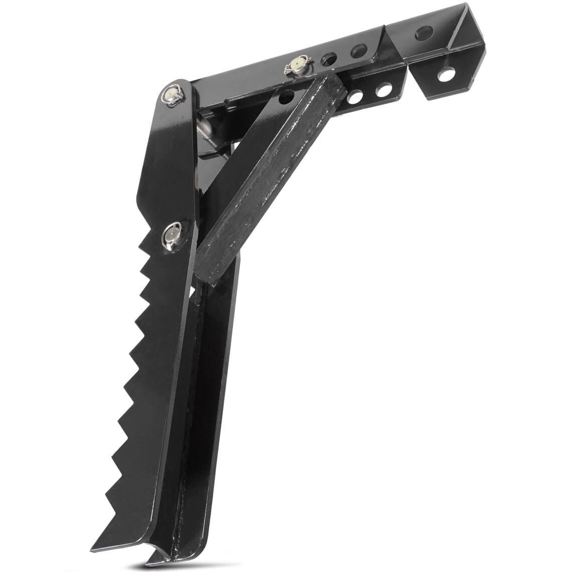 Titan Attachments 36" Extreme Weld On Backhoe Thumb Hoe Clamp 5/8" Steel Plate Assembly Adjustable