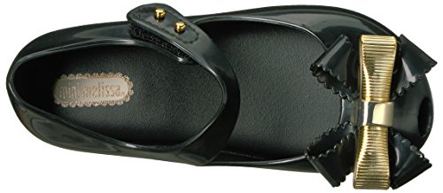 Mini Melissa Kids' Mini Ultragirl Sweet Iv Mary Jane Flat,Black,10 Regular US Toddler