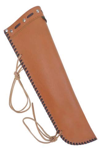 Carol Hand Made Finished Leather BASS Bow Quiver BBQ18322 TAN 19" Long.