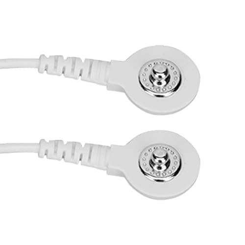 Electrodes Wires, Reliable Button Electrode Wires 20Pcs 2.0inch for Therapeutic Instruments