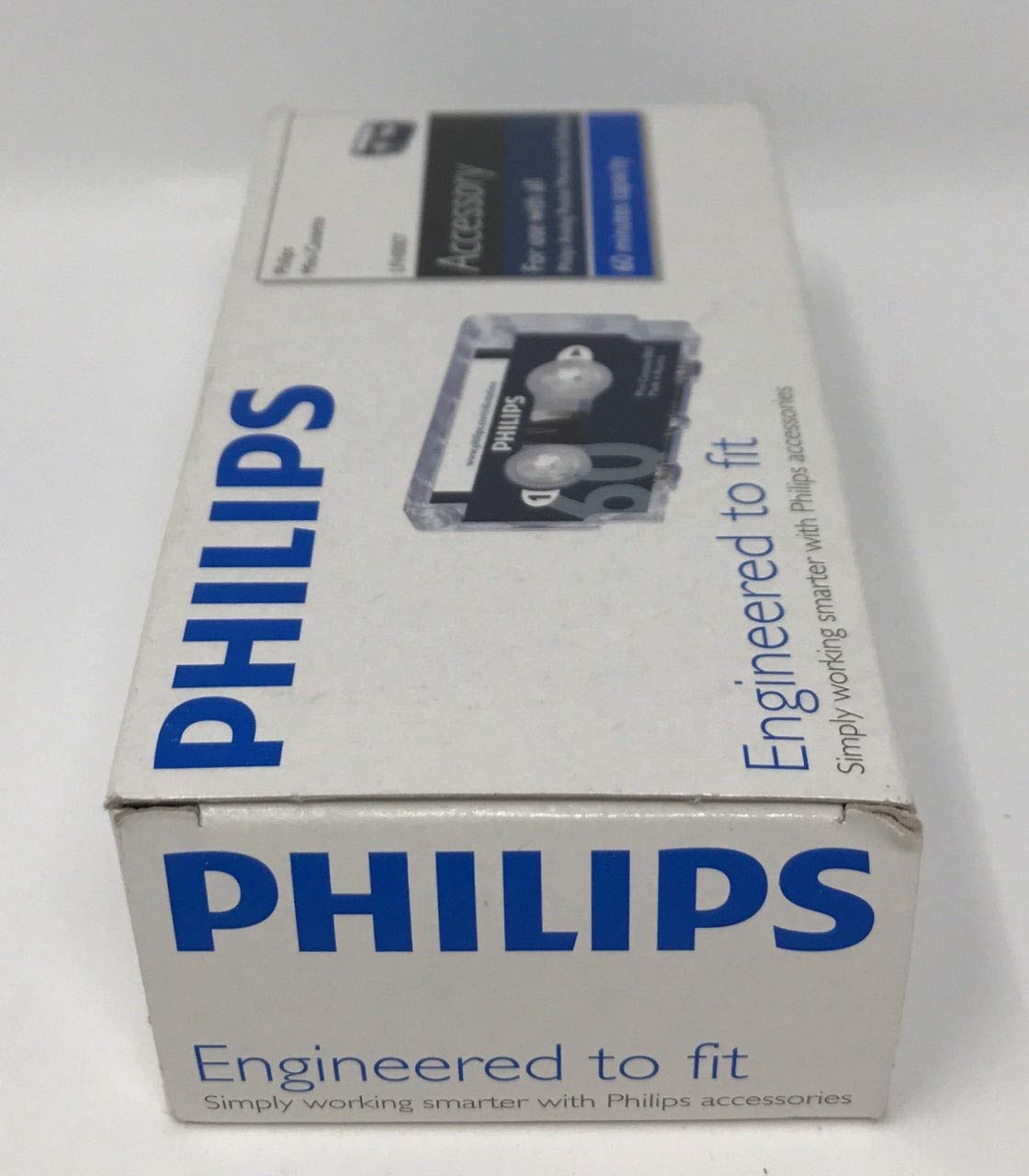 Philips LFH0007 10 Pack 60-Minute Mini Cassette Tape - 10-Pack