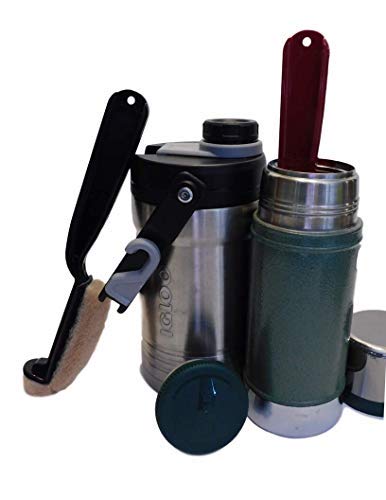 COFFEE DECANTER CLEANING BRUSH LIFETIME GUARANTY, THERMAL INSULATED CARAFE
