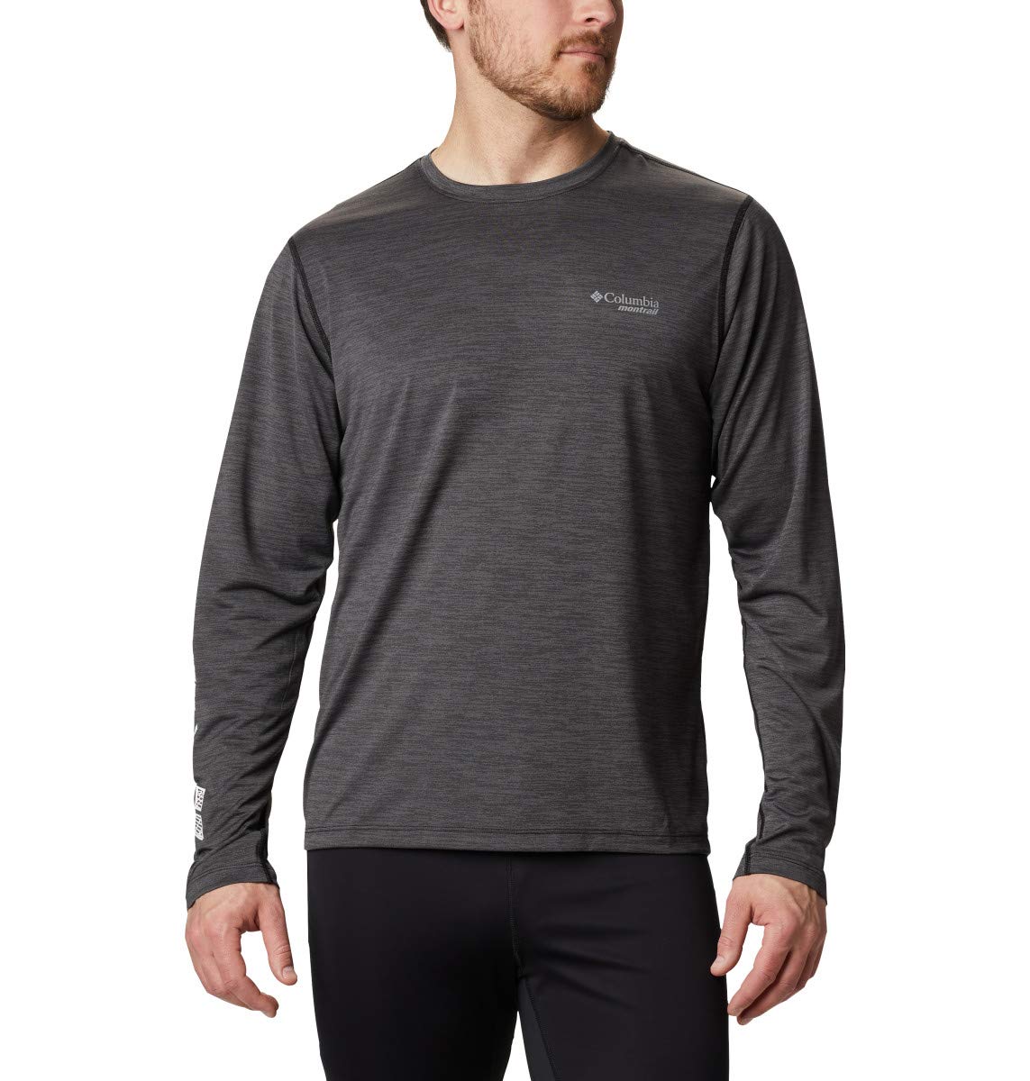 Columbia Men's Trinity Trail Ii Long Sleeve Black