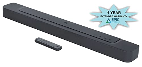 JBL BAR-300 5.0ch Soundbar with MultiBeam Sound and Dolby Atmos with an Additional 1 Year Coverage by Epic Protect (2023)