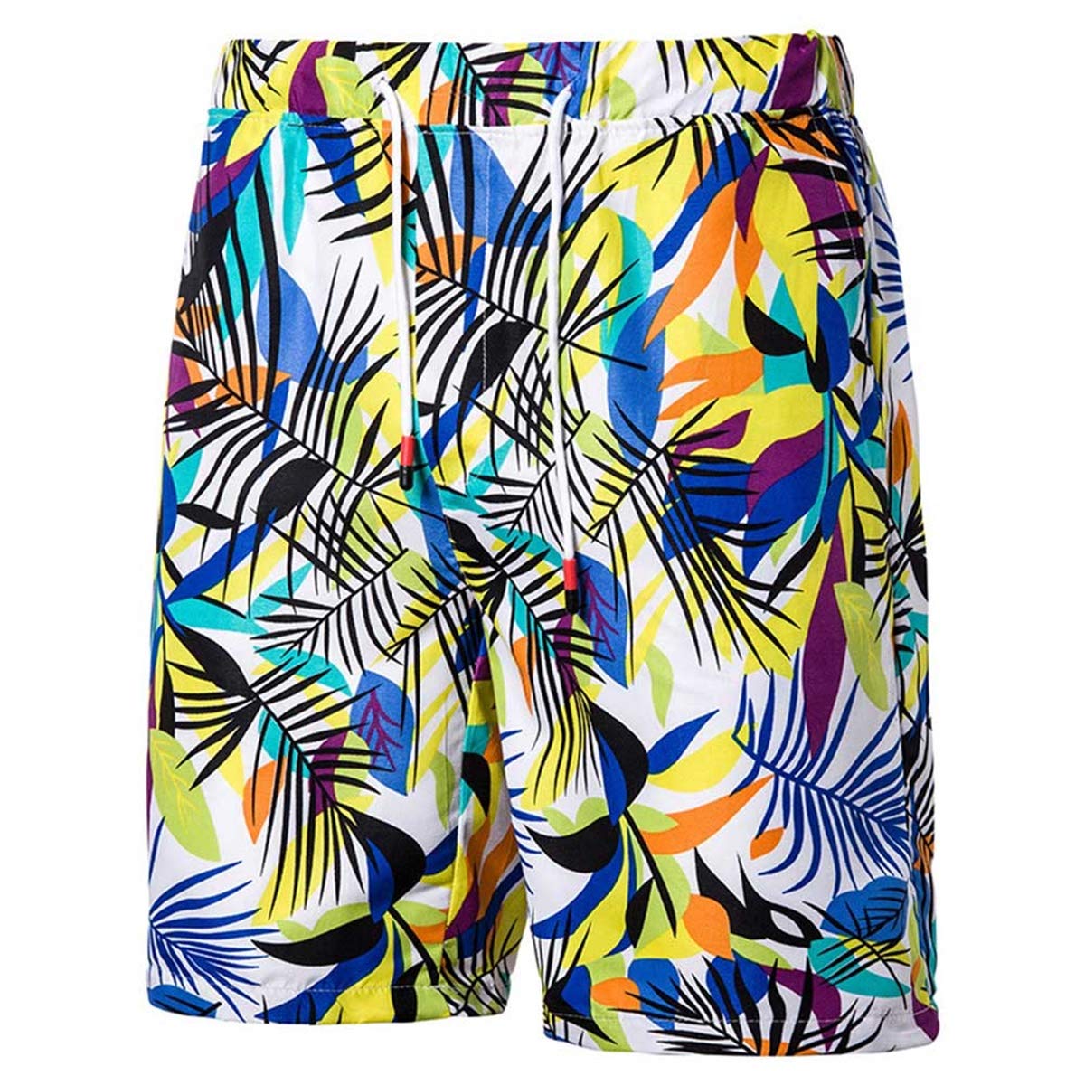 Catheive Mens Hawaiian Shirt and Short Set 2 Pieces Button Down Floral Beach Suit Tropical Outfits