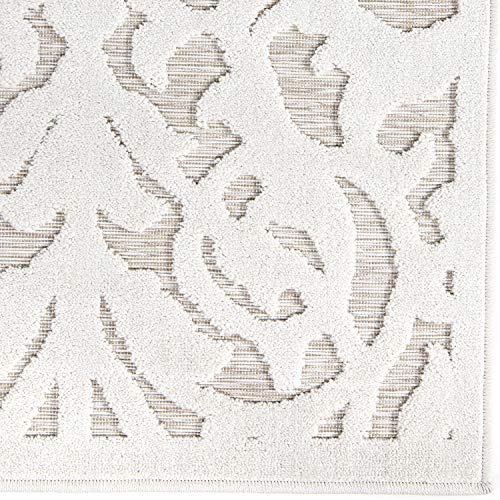 My Texas House by Orian Lady Bird Area Rug, 5'2" x 7'6", Natural Driftwood
