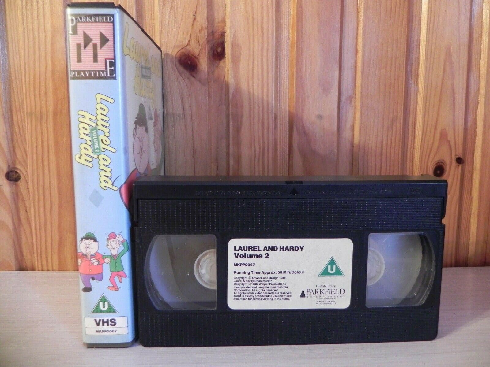 Laurel And Hardy Vol.2 - (1966) TV Series - Classic Animation - Kids - Pal VHS