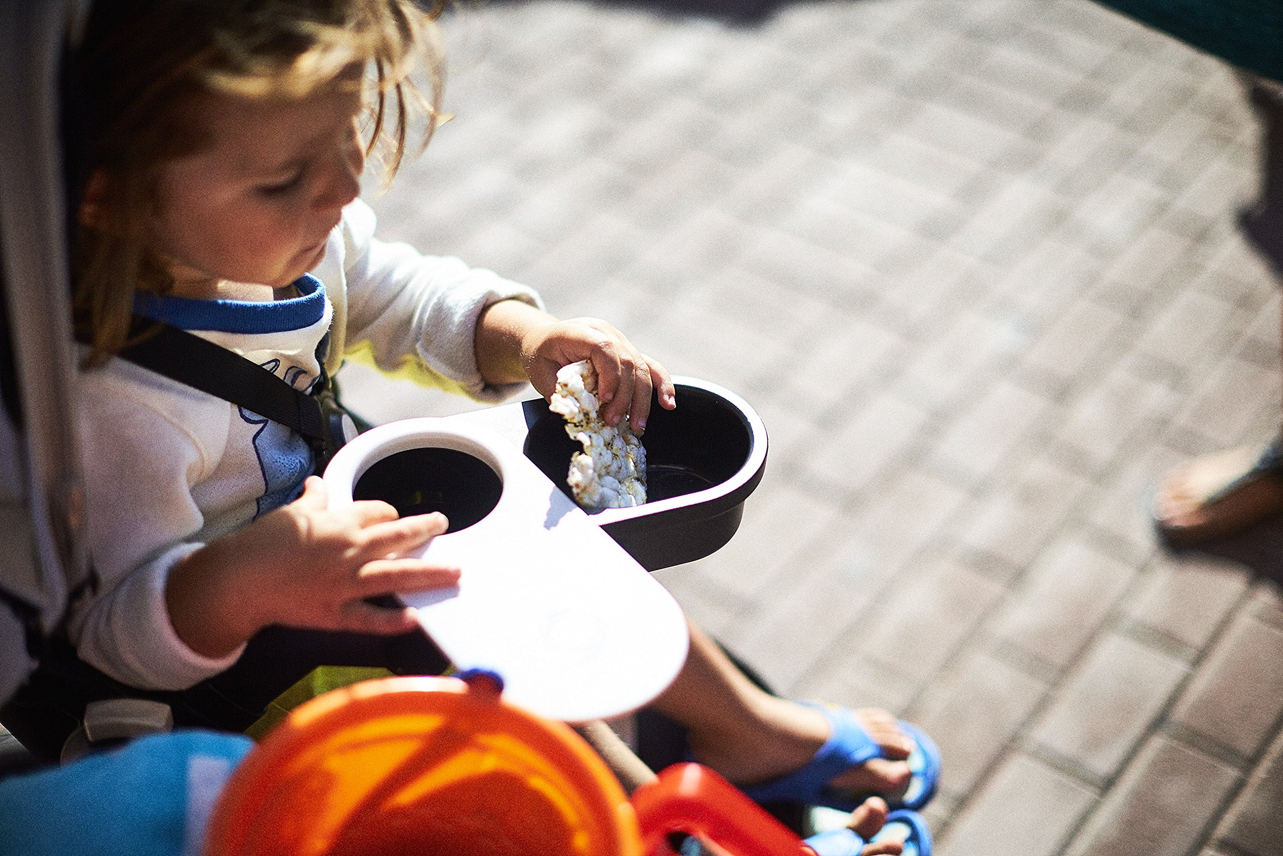 Bugaboo Snack Tray - Compatible with Bee Strollers - Dishwasher-Safe Tray Table with Cup Holder