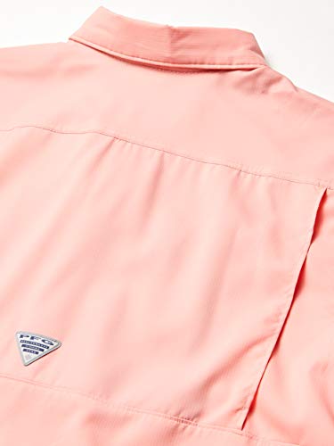 Columbia Men's Standard Low Drag Offshore Short Sleeve Shirt, Sorbet, X-Small
